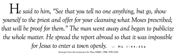 Daily Scripture Readings | St. Mark's Church